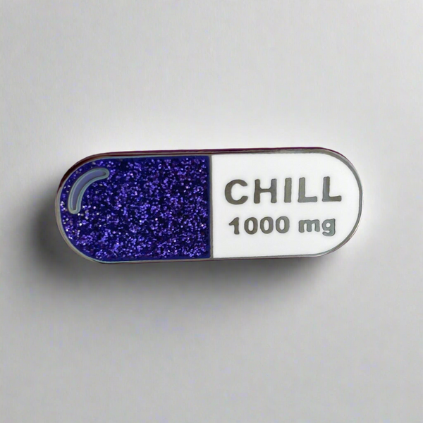 1000mg of Chill Pin - Glitter Edition - Rad Girl Creations - Medical ...