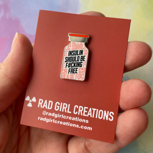 - Rad Girl Creations - Medical Enamel Pin
