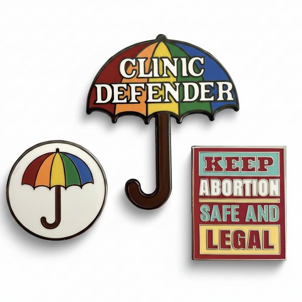 Clinic Defender Pins - Rad Girl Creations - Medical Enamel Pin