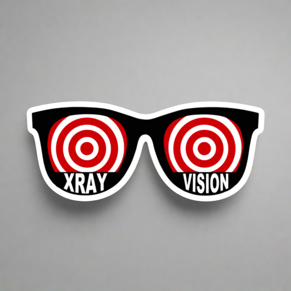 Xray Vision Glasses Decal - Rad Girl Creations - Medical Decal