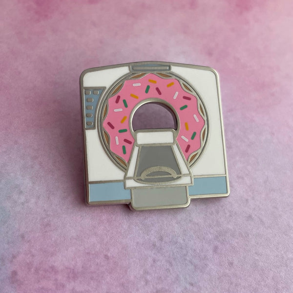 Donut of Truth Pin - Rad Girl Creations - Medical Enamel Pin