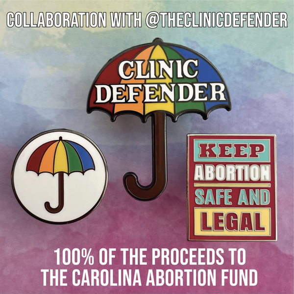 Clinic Defender Pins - Rad Girl Creations - Medical Enamel Pin