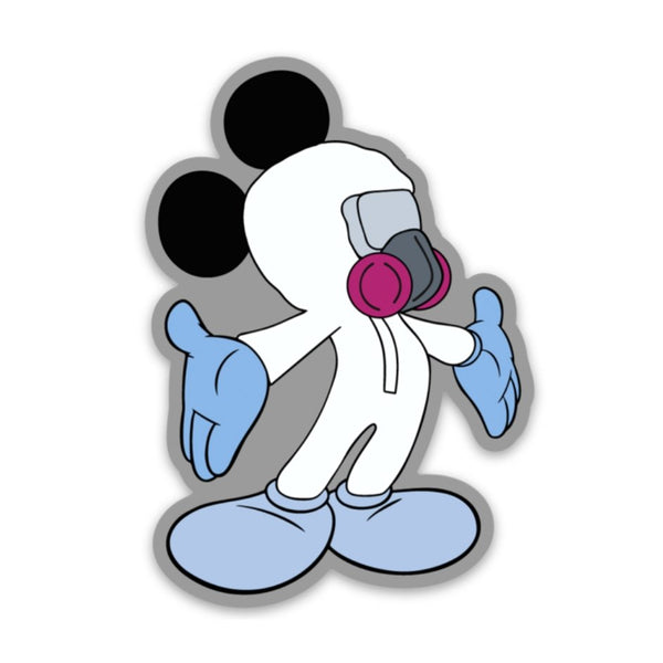 PPE Mouse Decal - Rad Girl Creations - Medical Decal