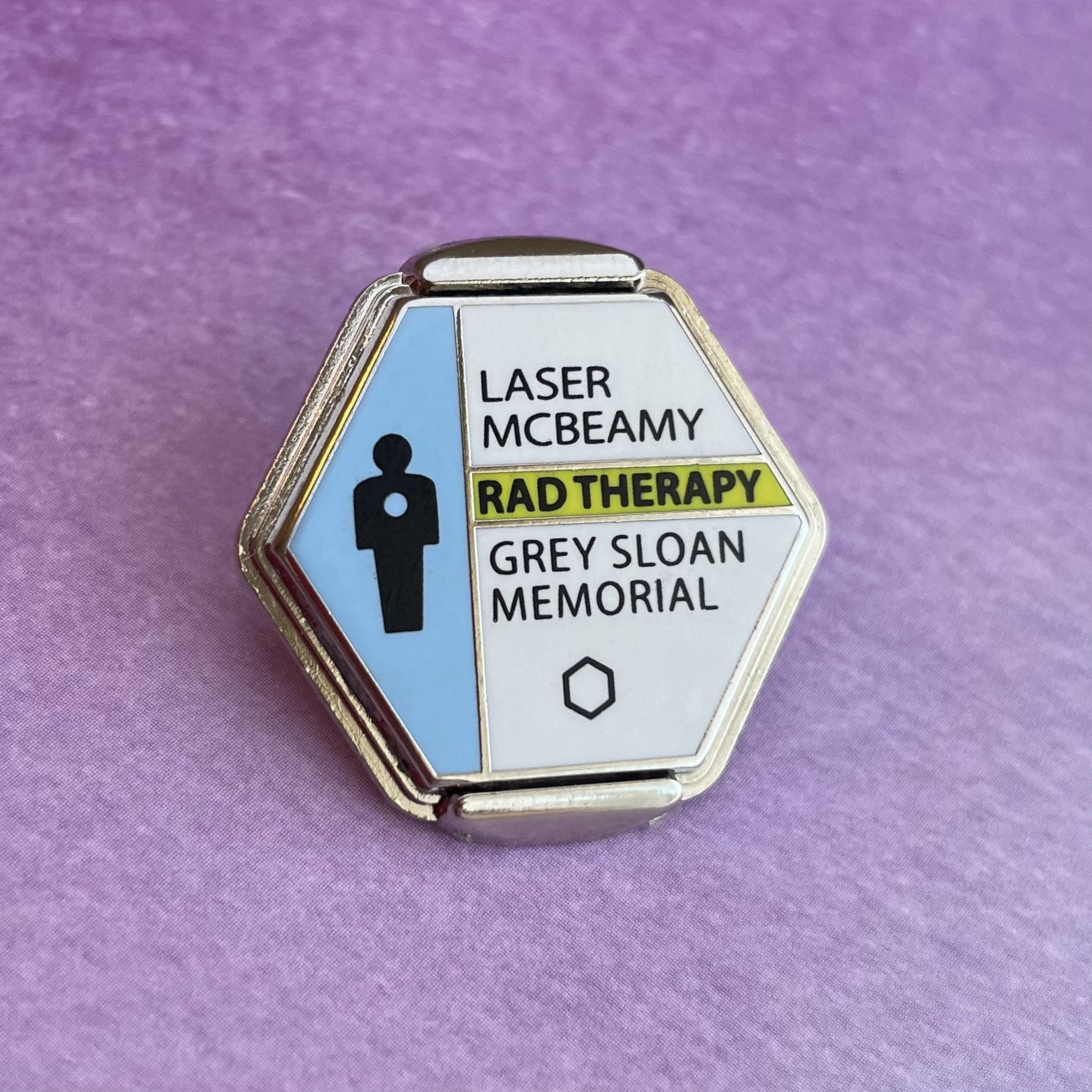 Radiation Therapy Pin Pack - Rad Girl Creations - Medical Enamel Pin
