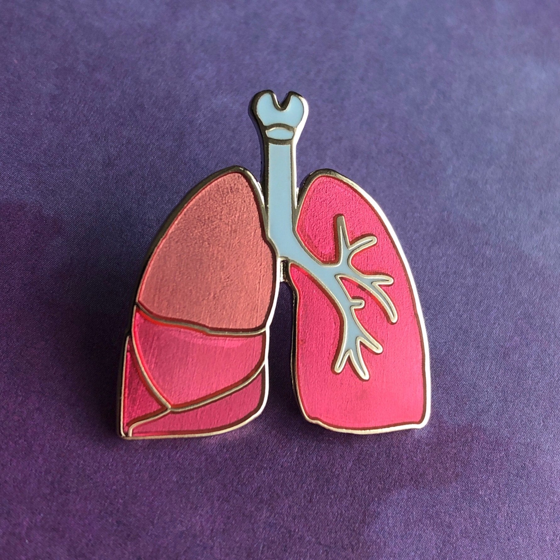 Respiratory Pin Pack - Rad Girl Creations - Medical Enamel Pin
