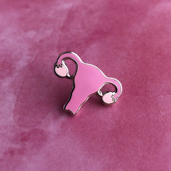 Uterus Pin - Rad Girl Creations - Medical Enamel Pin